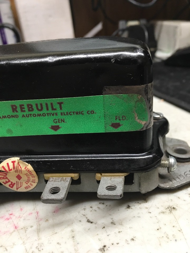 OEM Delco Remy D629 1119668 Voltage Regulator GM dated 5L 1965 | eBay
