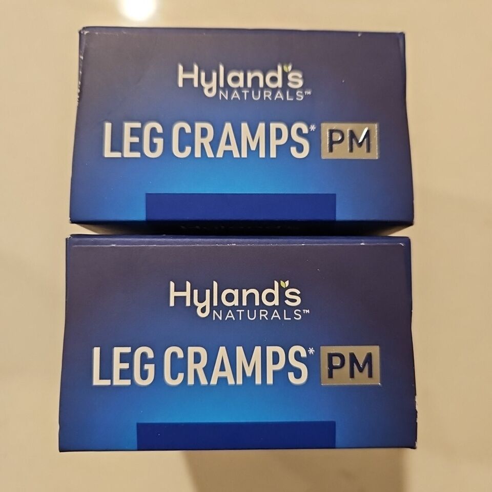 Hyland's Leg Cramps PM Night Time Cramp Relief 50 Tablets X2 Exp 2027 ...