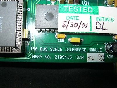 MOTION ENGINEERING 2109415 ISA bus scale interface module With PC-DSP ...