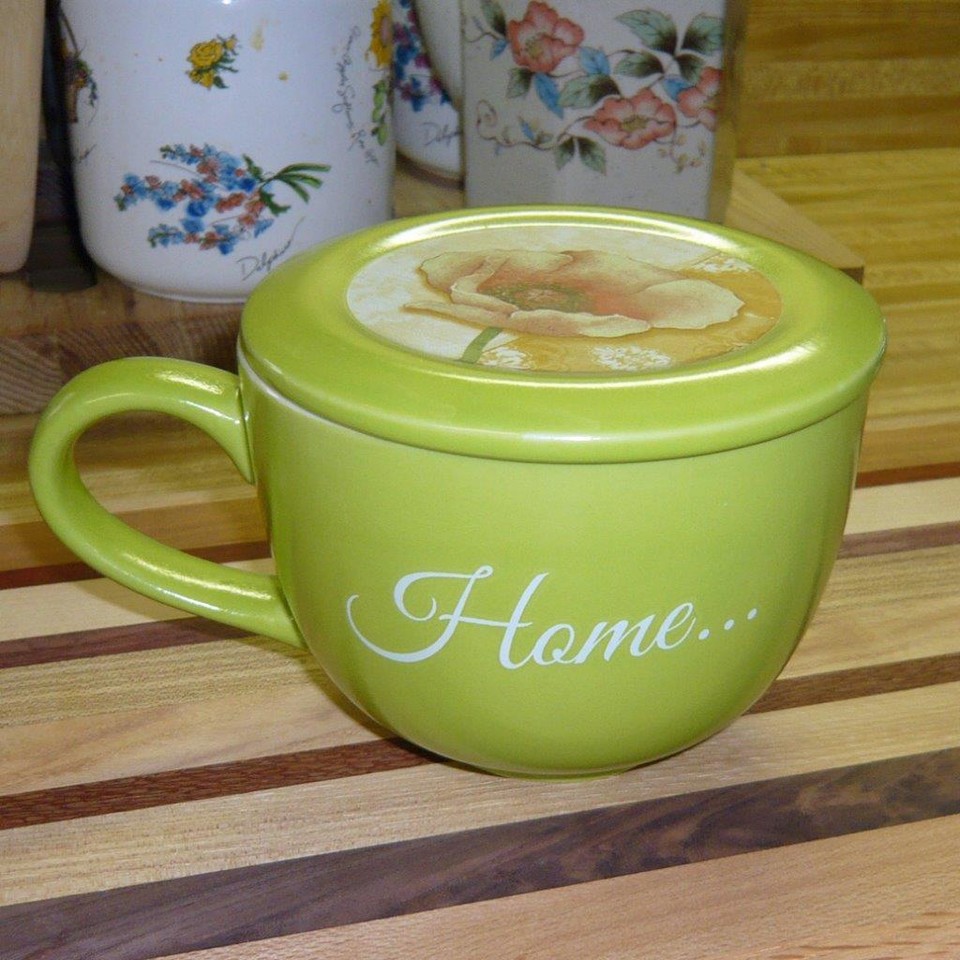 Abbey Press "Blooming Blessings Collection" Stoneware Soup Mug ...