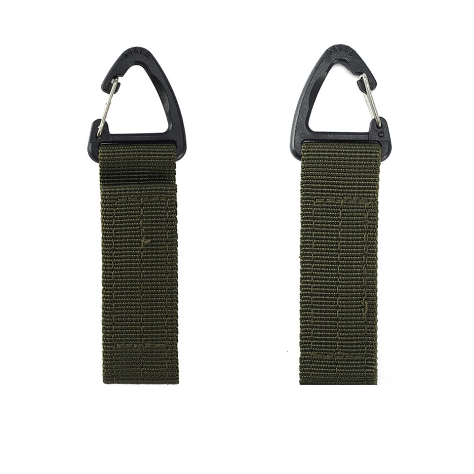 Tactical Key Clip Military Army Carabiner Holder Strap Belt Hook Poly ...