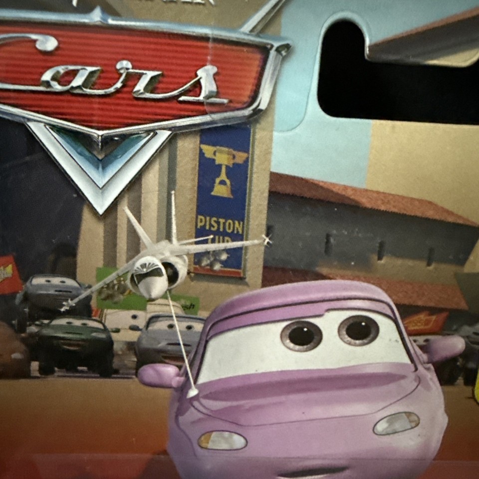 Disney Pixar Cars Coriander Widetrack LA Speedway Piston Cup Fan VHTF ...