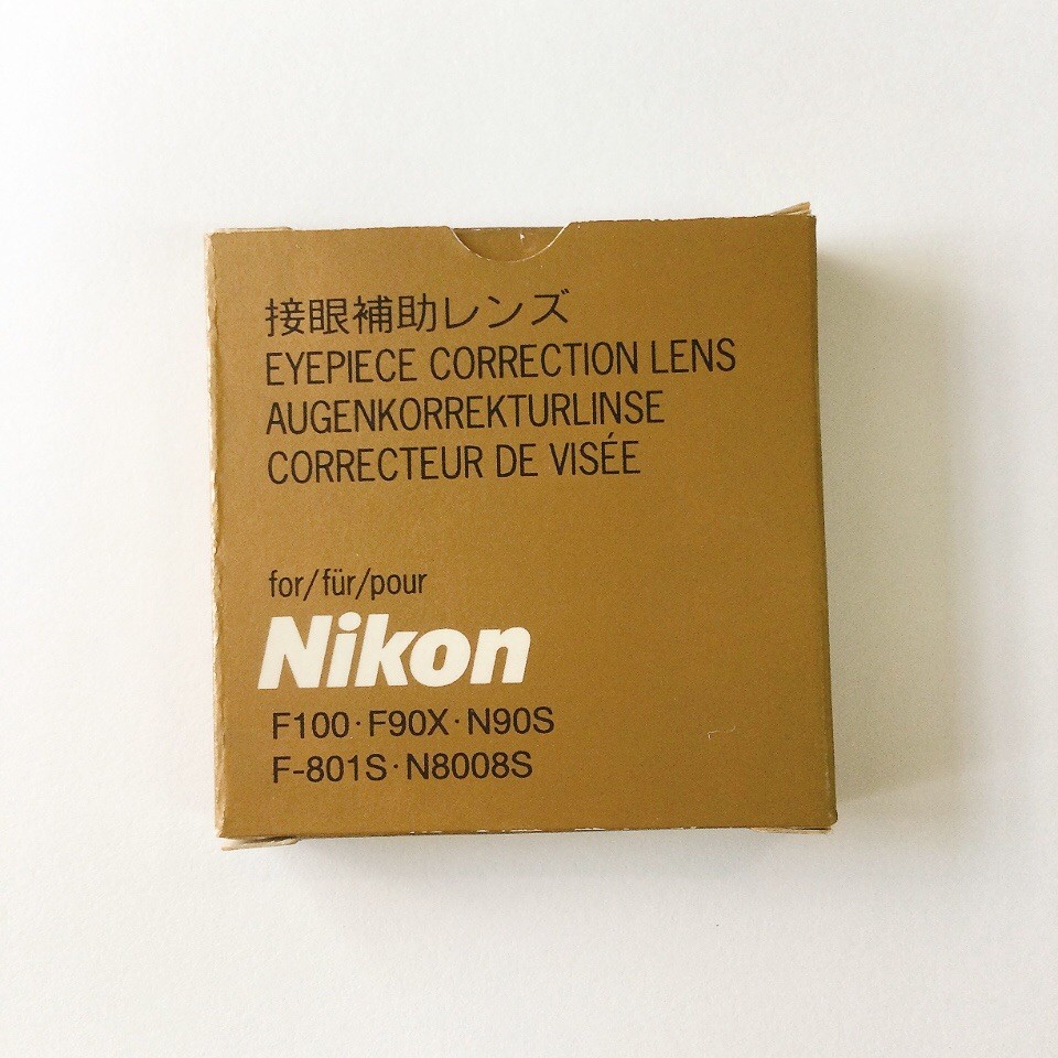 Nikon -2.0 Eyepiece Correction Lens for F100,F90,N90,F-801,N8008 ...