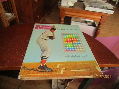 Ted Williams Boston Red Sox Signed 1971 Baseball Book The Science of ...