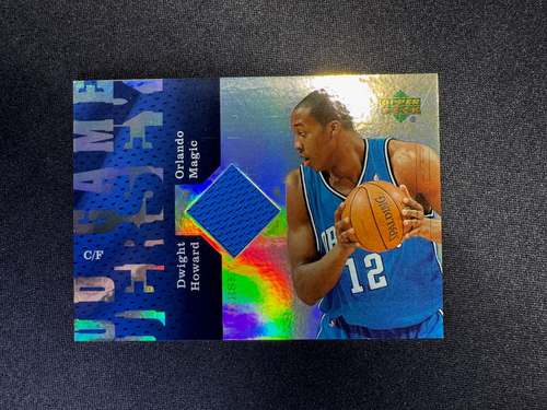 2006-07 Upper Deck Dwight Howard Game Used Jersey Patch #GJ-HD Orlando ...