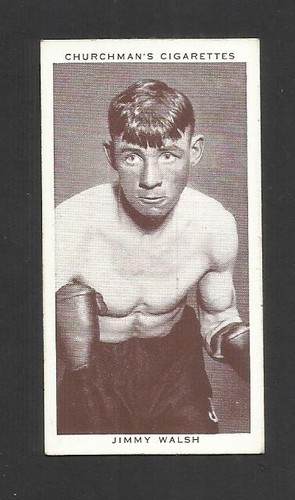(AL3) 85 YR OLD ORIGINAL CARD JIMMY WALSH VINTAGE 1938 BOXING PRE WAR ...
