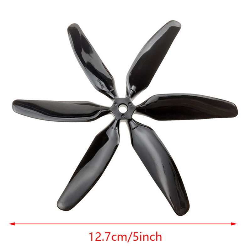 10pcs 504060 Six-blade Propeller CCW 5 Inch Propellers For FPV Racing ...