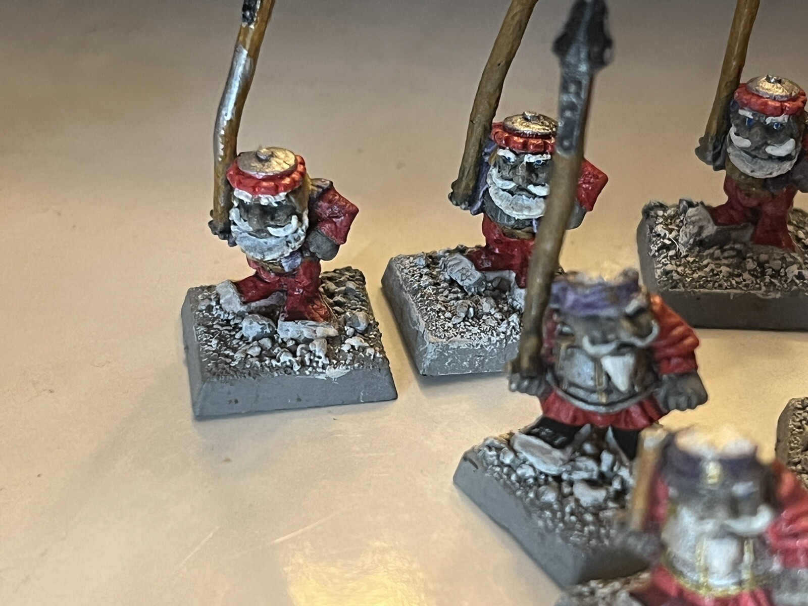 Marauder MB1 Dwarf Regiment X18 Oldhammer 80's Metal Warhammer Old World Painted | eBay