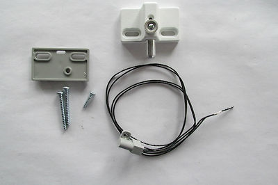 PATIO DOOR SENTROL MAGNETIC CONTACTS (2) WHITE WITH DOOR LOCKING DEVICE ...