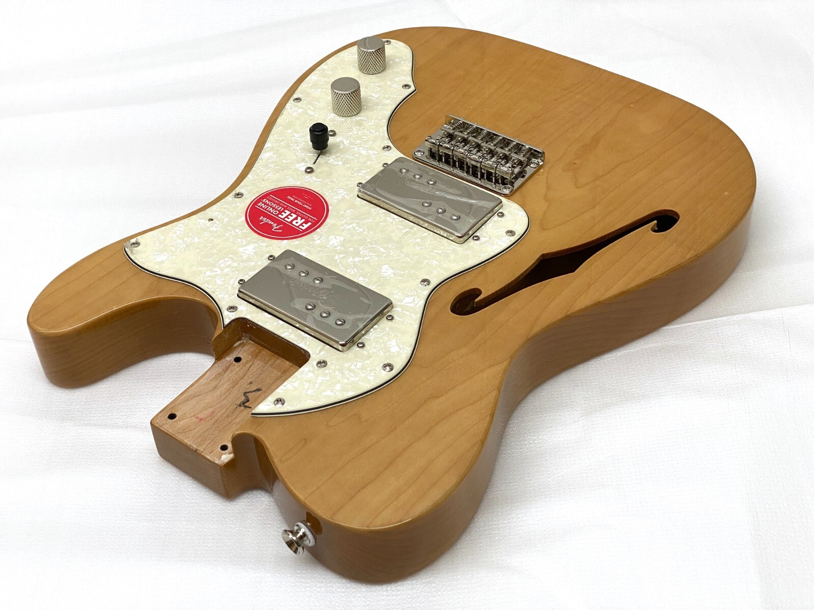 FULL THICKNESS Fender Squier Telecaster Thinline LOADED BODY Tele ...