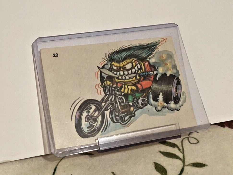 1969 #20 Odd Rods Donruss Silly Cycles Trading card Sticker | eBay