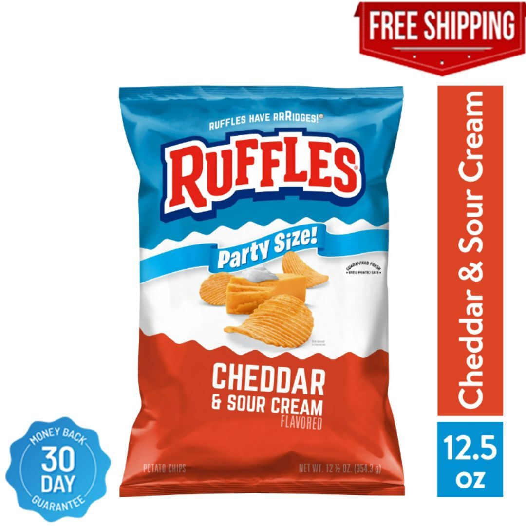 Flat Ruffles Potato Chips