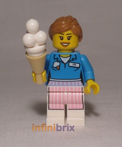 Lego Ice Cream Jo Minifigure from set 70804 The Lego Movie NEW tlm032 ...