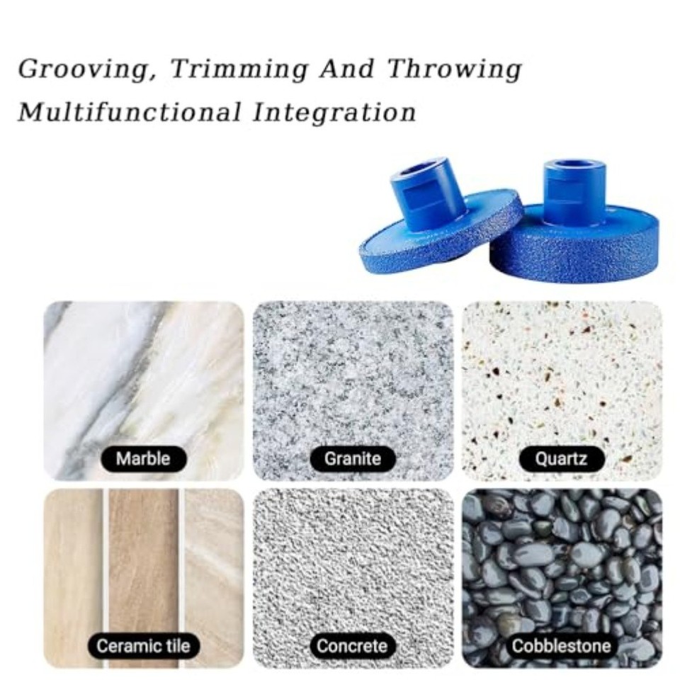 Flat Grinding Wheel Brazed Diamond for Stone Tile Marble with 5811 ...