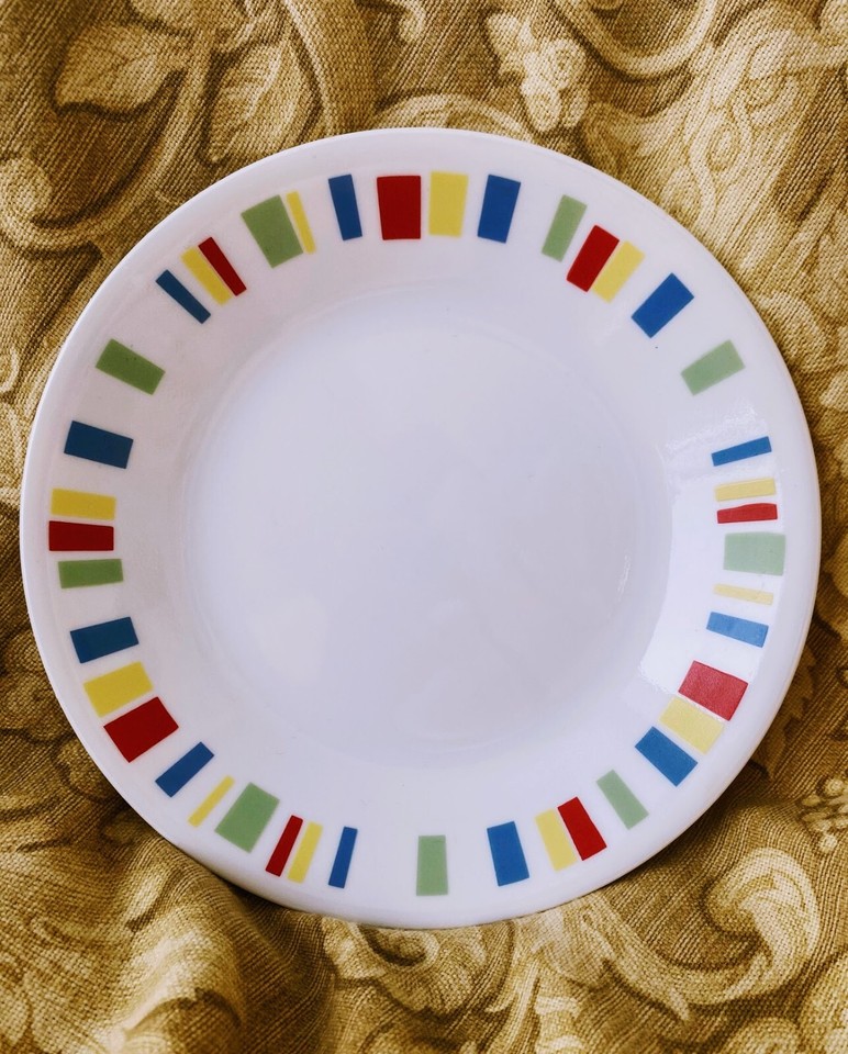 Corelle by Corning Memphis Pattern Bread & Butter Plate/Dessert Plate ...