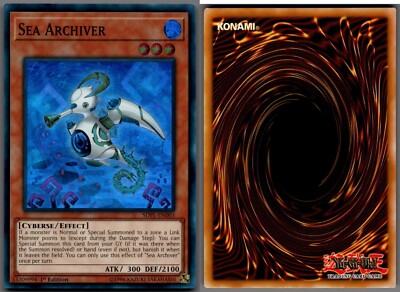SDPL-EN003 Yugioh, Sea Archiver, Holo Super Rare | eBay