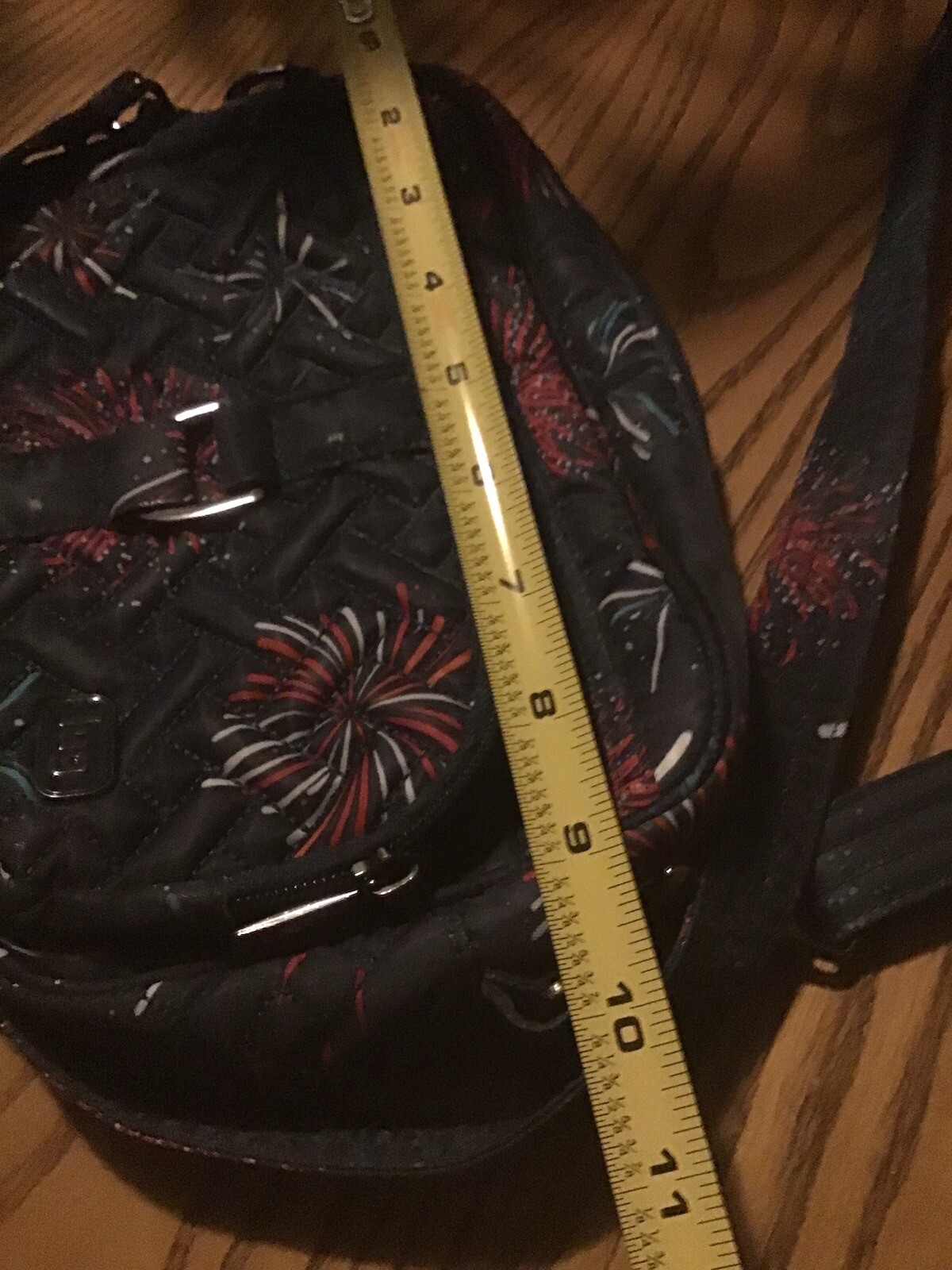 Lug Carousel Fireworks Nylon Purse Crossbody - Gem