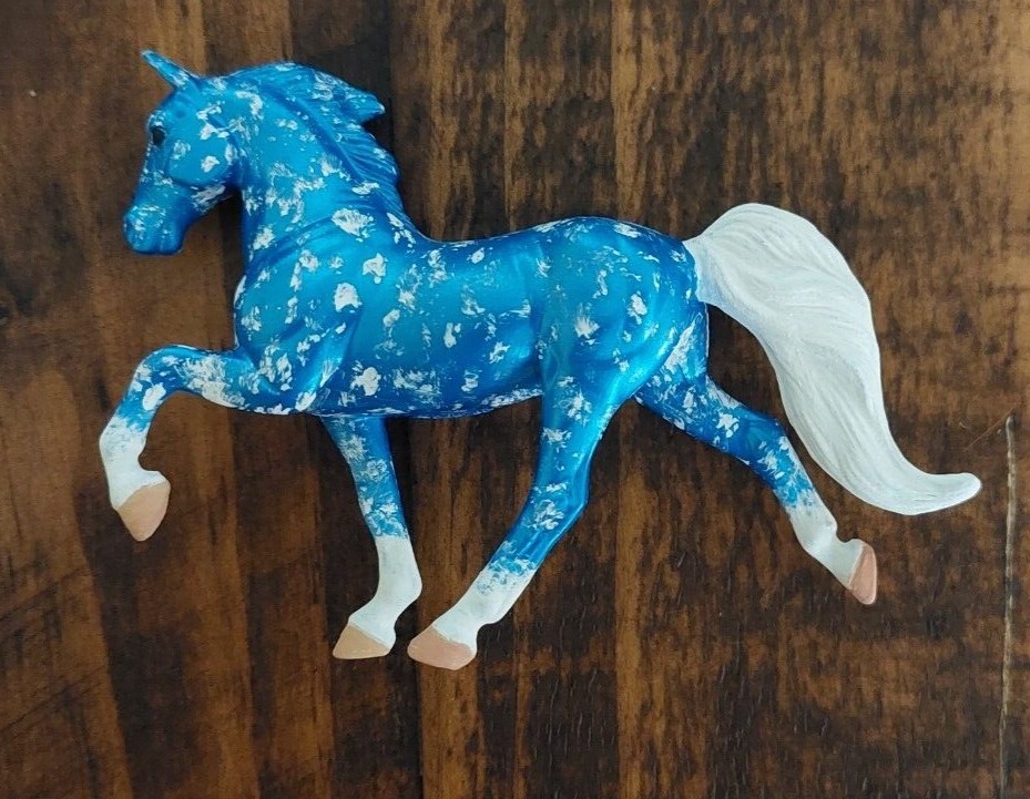 Stablemate Inspired by 2023 Breyer Winter Decorator, Vail - Custom Hand ...