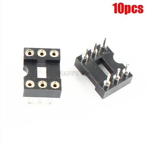 10Pcs 6 Pin Round Dip Sockets Adaptor Narrow gw | eBay Australia