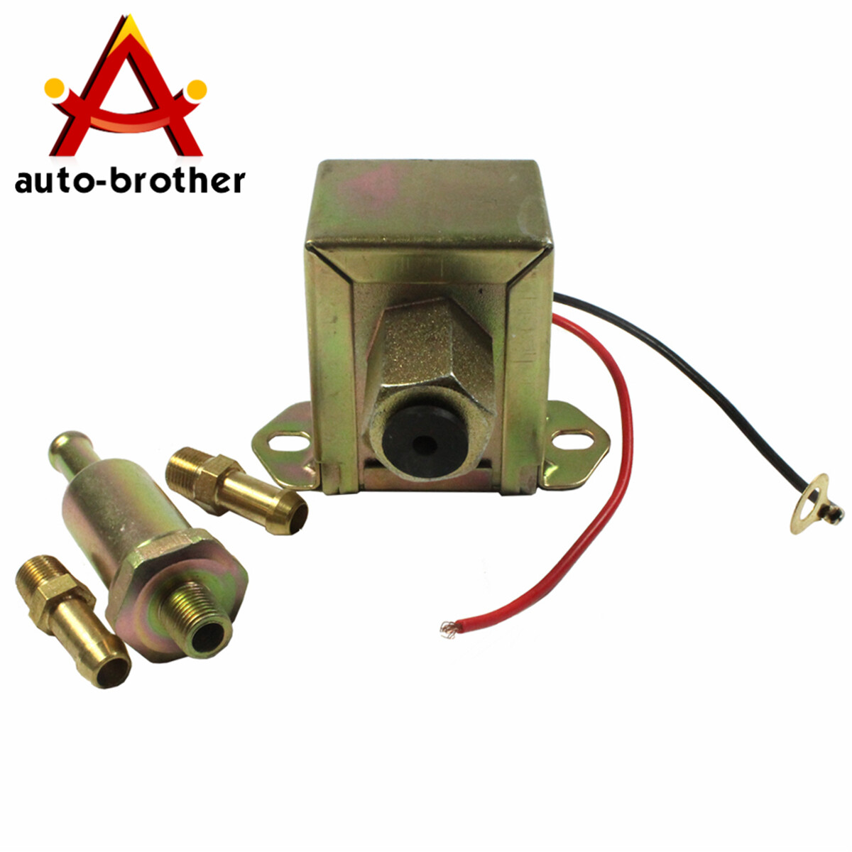 Universal New 12V Electric Fuel Pump Metal Solid Diesel or Petro 4-6 ...