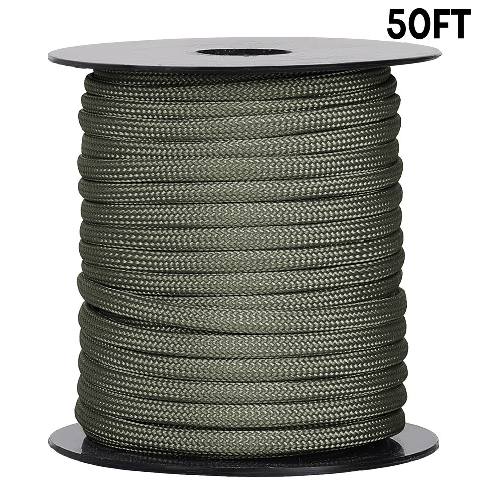 Paracord Spool 550LB Type III 7 Stand 50-1000FT Paracord Cord Rope ...