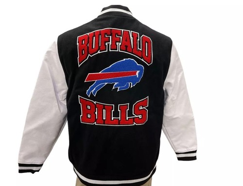 Buffalo Bills Wool Blend Varsity Jacket AUTHENTIC from Foot Locker NWT ...