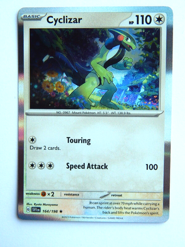 Cyclizar 164/198 NM Pokemon Card Scarlet & Violet SVI EN Colorless Holo ...
