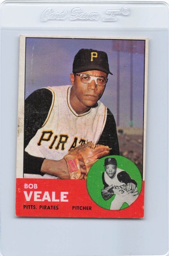 1963 Topps #87 Bob Veale Pirates EX/MT *4416 | eBay
