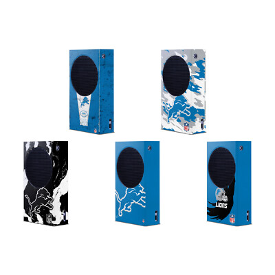 OFFICIAL NFL DETROIT LIONS GAME CONSOLE WRAP FOR XBOX SERIES S CONSOLE ...