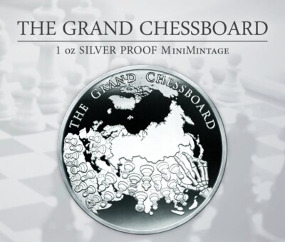 2024 - The Grand Chessboard - 1 oz .999 Fine SilverShield Proof ...
