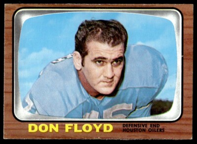 1966 Topps Don Floyd ^^ Houston Oilers #54 | eBay