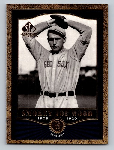 2001 SP Legendary Cuts #65 Joe Wood Excellent | eBay