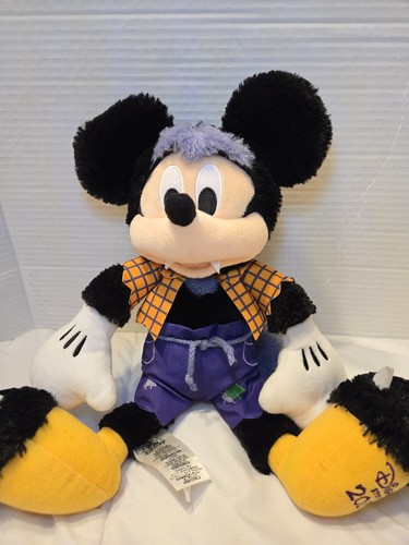 MICKEY MOUSE HALLOWEEN WEREWOLF SHAGGY PLUSH 13" DISNEY STORE 2019 Fan ...