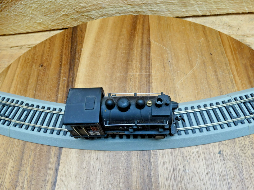 Life-Like HO Scale 0-4-0 Santa Fe Steam Locomotive Portside Switcher ...