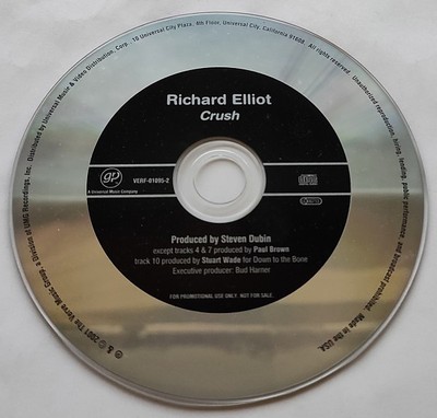 Richard Elliot - Crush (CD, Advance, Album, Promo) (Very Good Plus (VG+ ...