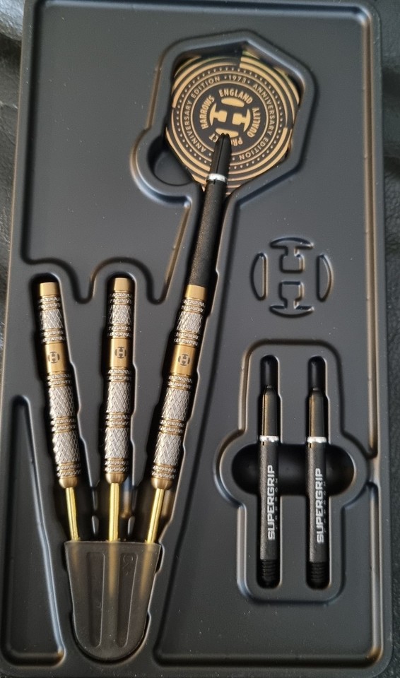 Harrows Magnum Anniversary Edition 97% Tungsten Steel Tip Darts 23G ...