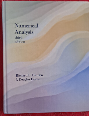 Numerical Analysis by Burden, Richard L.|Faires, J. Douglas (Hardcover ...