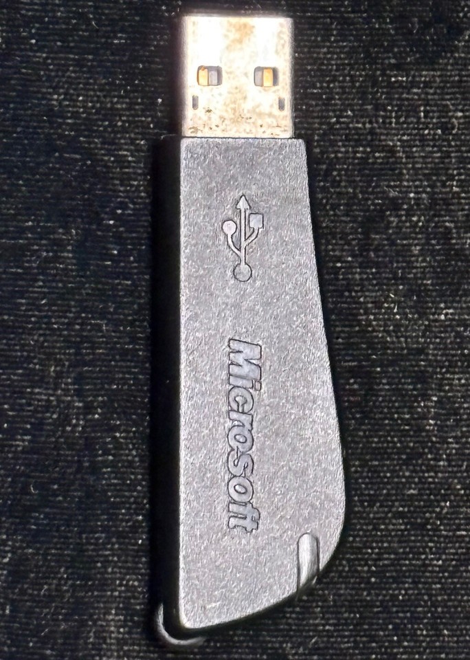 Microsoft Wireless Mobile Mouse 3000 Black Model 1359 Complete Tested ...