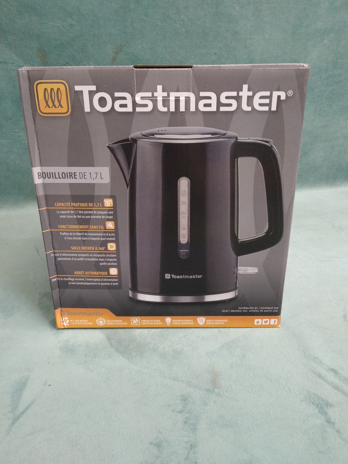 Toastmaster TM796KECB 1.7L Electric Kettle for sale online | eBay