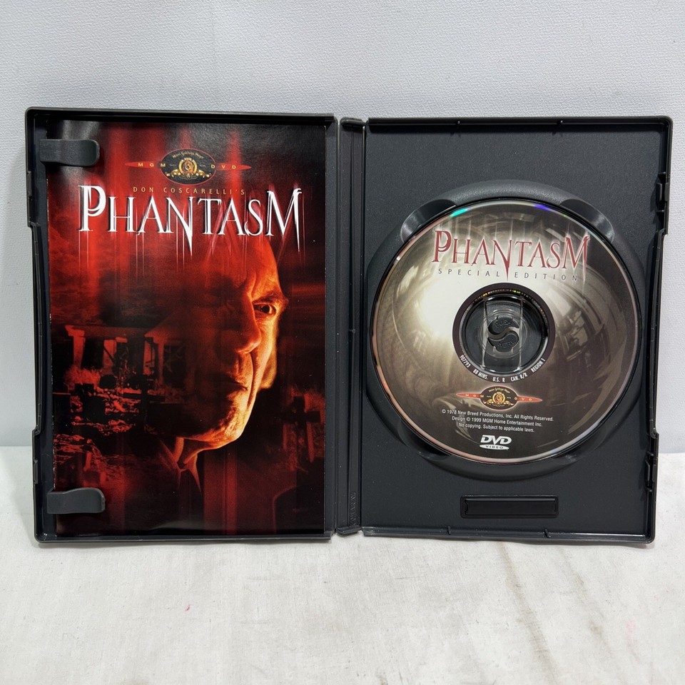 Phantasm (DVD, 1999, Collectors Edition Movie Time) 27616779328| eBay