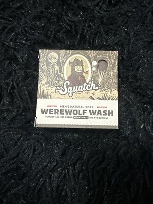 Werewolf Wash Dr Squatch Limited Edition | eBay