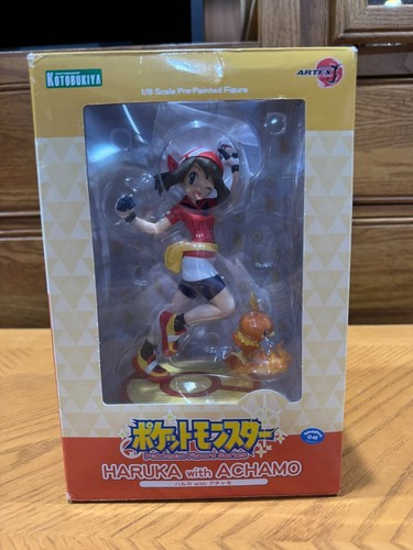 Kotobukiya ARTFX J Pokemon May with Torchic Figure (Haruka & Achamo) | eBay
