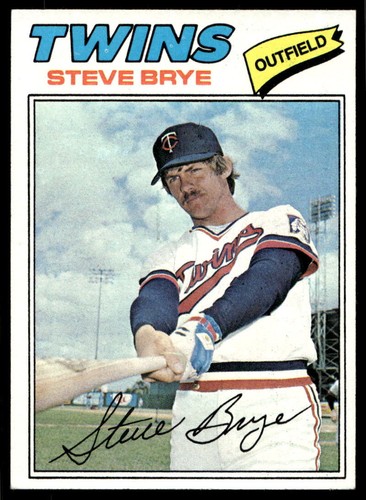 1977 Topps 424 Steve Brye Minnesota Twins Baseball Card | eBay