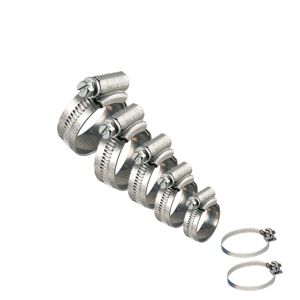Stainless Steel W4 Hose Clips Pipe Clamps - jubilee type - 304ss ...