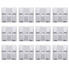 3D Concave and Convex Art Effect PVC Wall Cladding Panel Covering ...