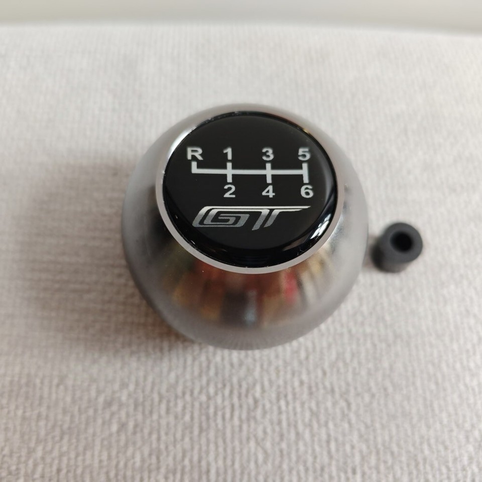 GUNMETAL GT RACE BALL 6SP WEIGHTED SHIFT BALL GEAR KNOB for FORD ...