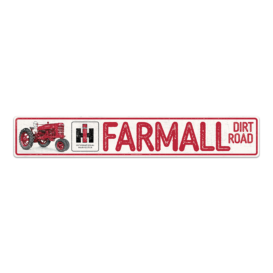 36" IH International Harvester McCormick Farmall Advertising Metal ...