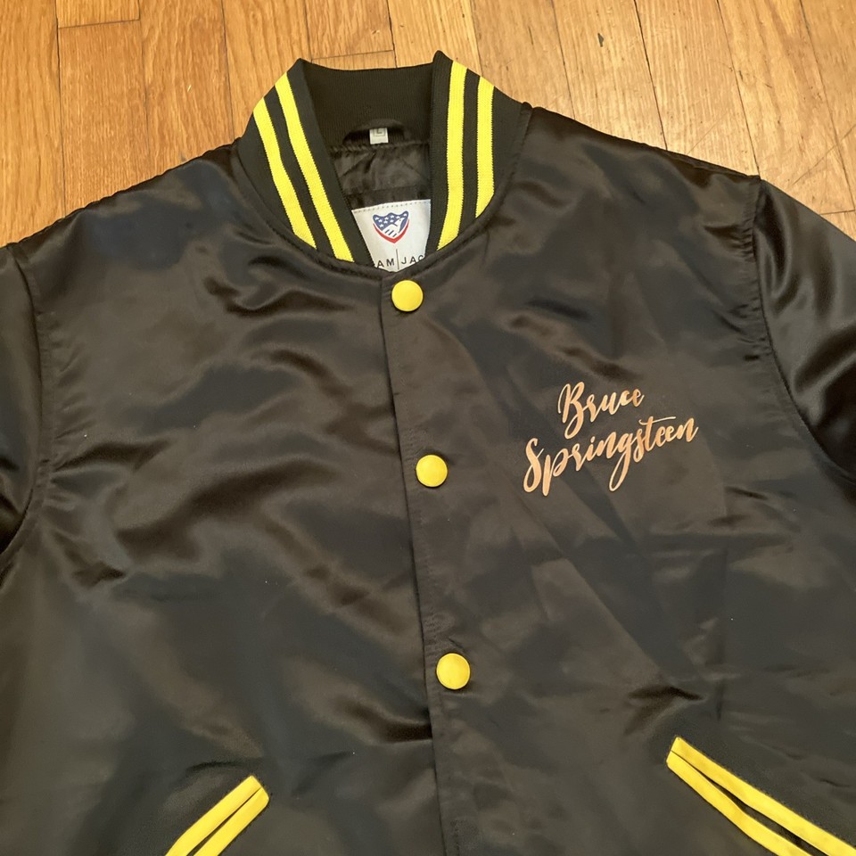 Bruce Springsteen Concert Tour Jacket Born To Run Music Vintage Retro ...