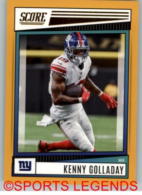 2022 Score gold #231 Kenny Golladay | eBay