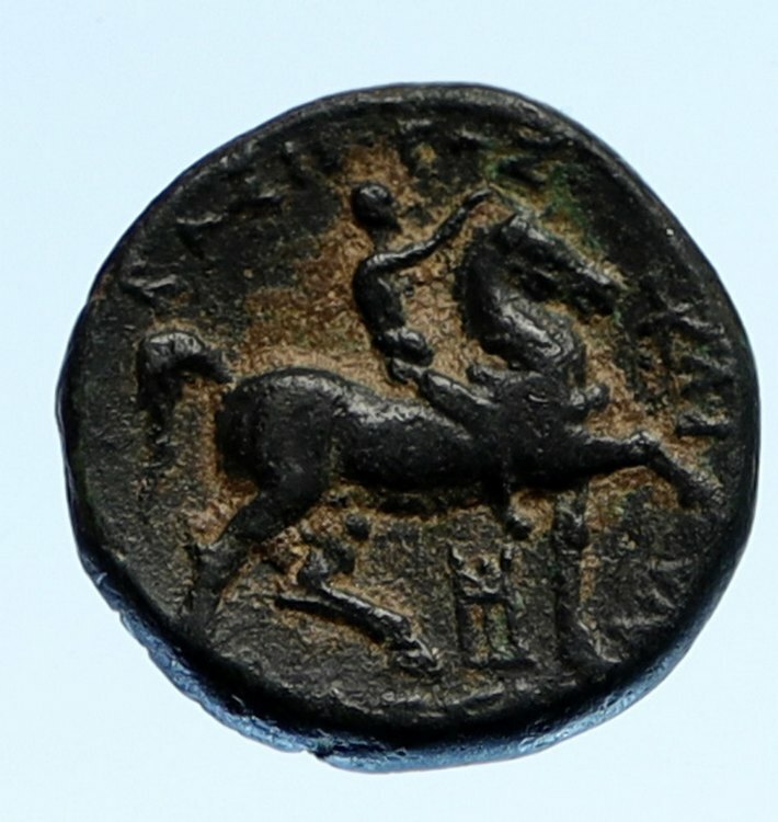 KASSANDER Killer of Alexander the Great's FAMILY Ancient Greek Coin ...
